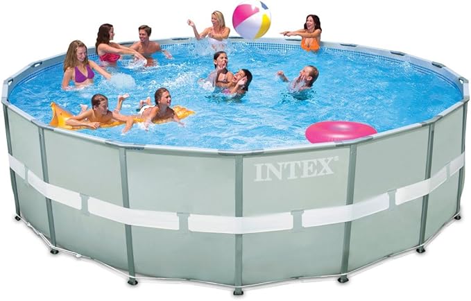 Amazon.com : Intex 18' x 48" Ultra Frame Replacement Pool Liner : Patio ...