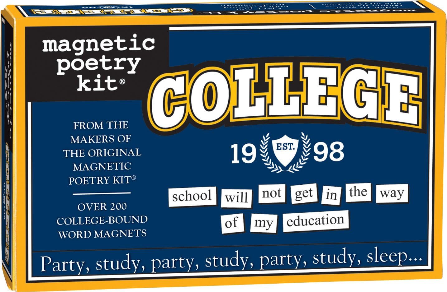 Amazon.com: Magnetic Poetry - College Kit - Words for Refrigerator ...