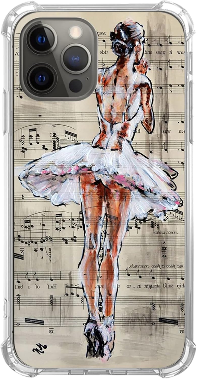 Amazon.com: Jyrgkunlt Graceful Ballet Dancer Phone Case for iPhone 14 ...