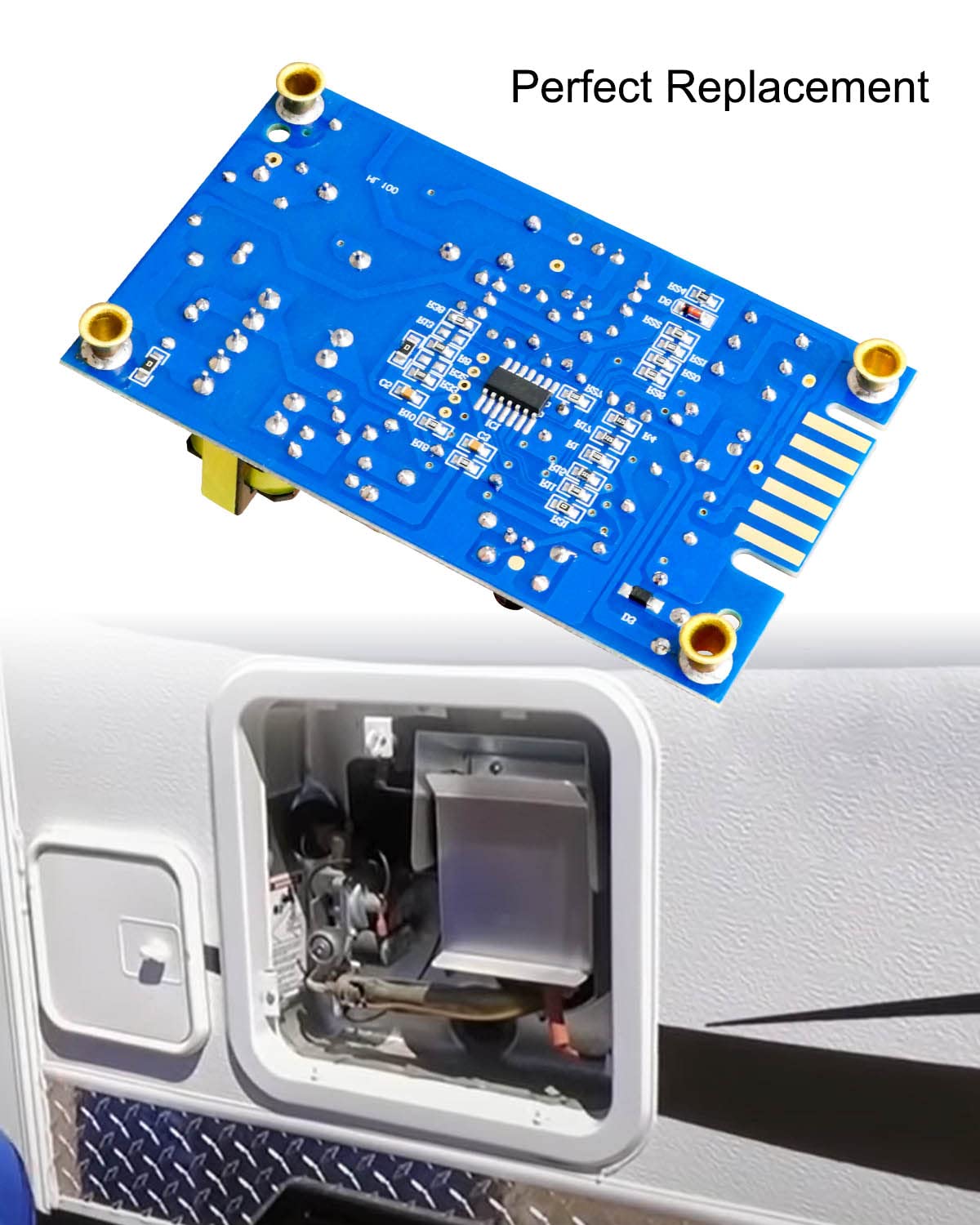 GUZIKO 520814 Module Board Water Heater Ignition Control Board Fit for ...