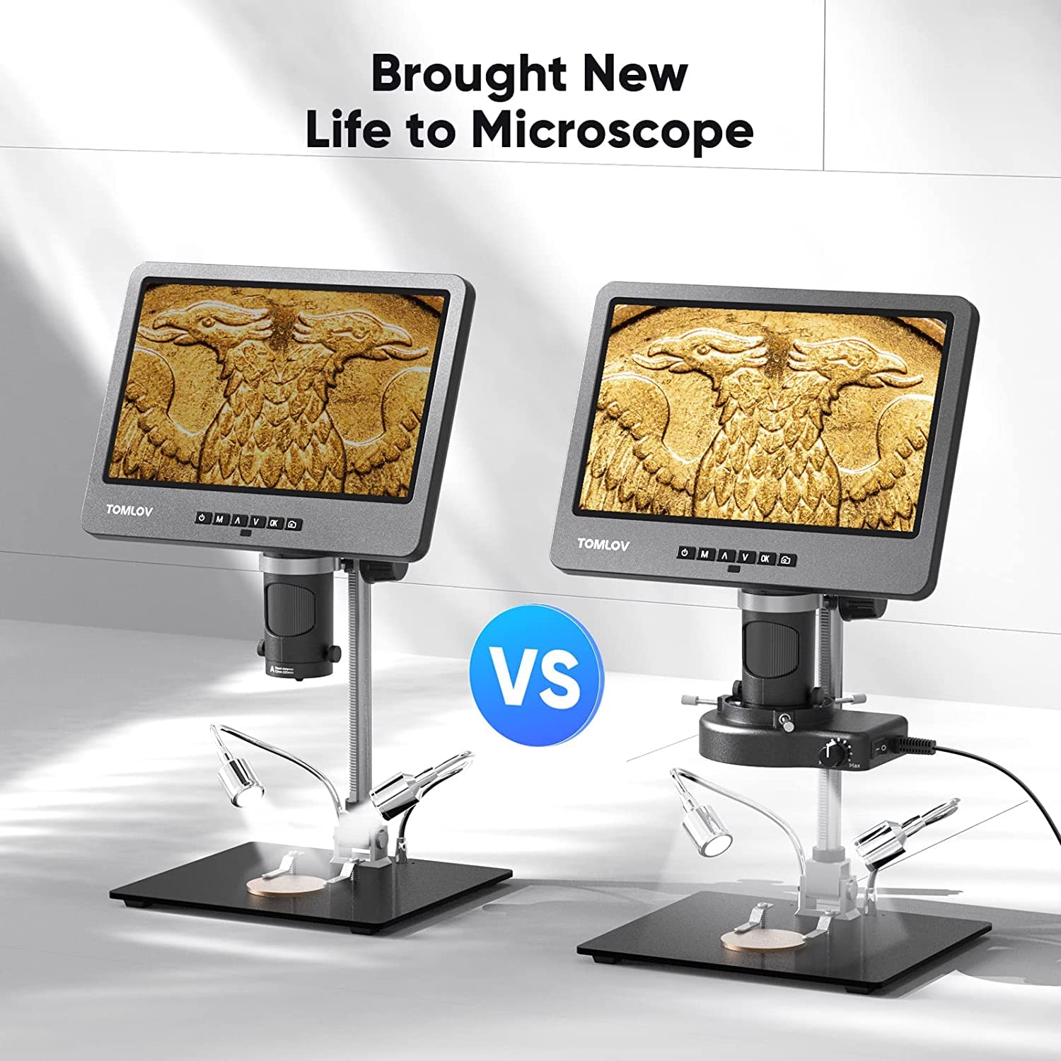 Snapklik.com : Microscope LED Ring Light Illuminator, LT01 Adjustable ...