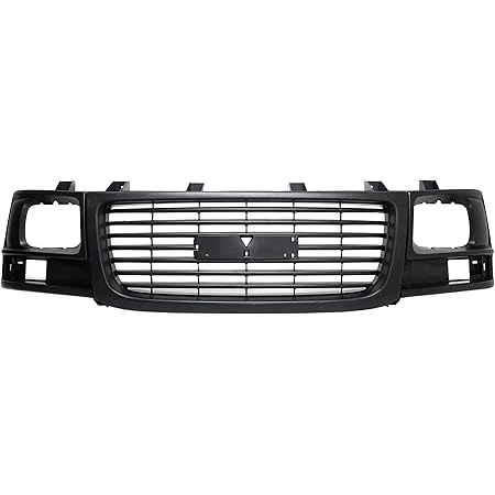 Amazon.com: Front Grill Grille Assembly Black Shell for 03-16 Chevy ...