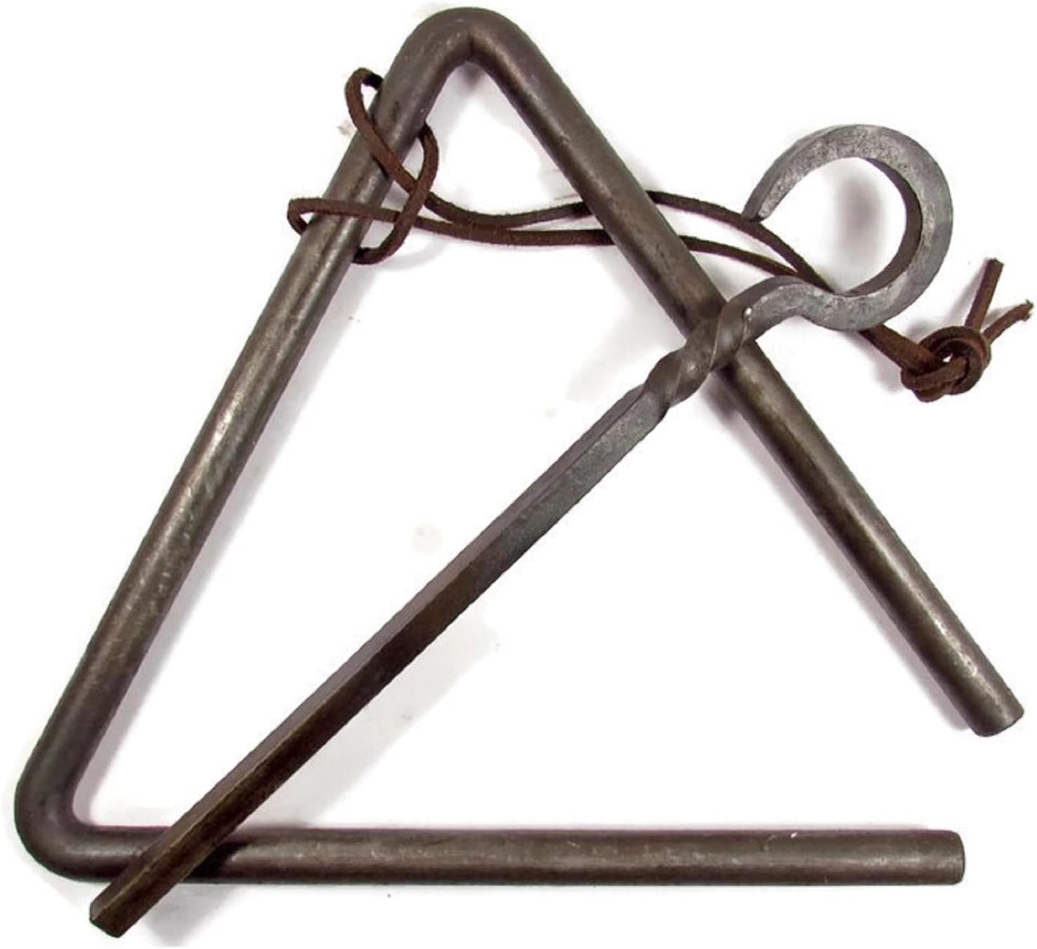 Amazon.com: Artisan Owl Forged Metal Triangle Chuckwagon Dinner Bell ...