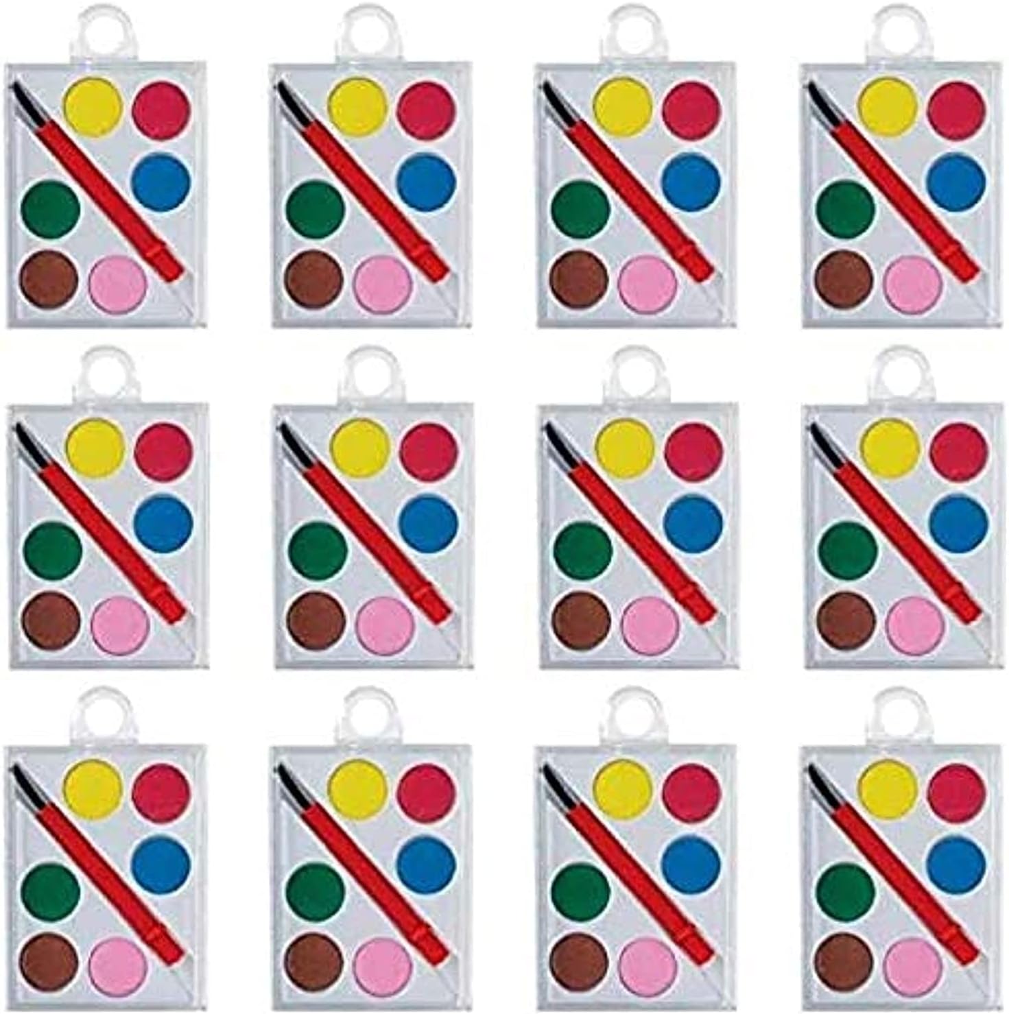 Amazon.com: Paint Set Value Pack Favors in 6 Vibrant Colors - Pack of ...