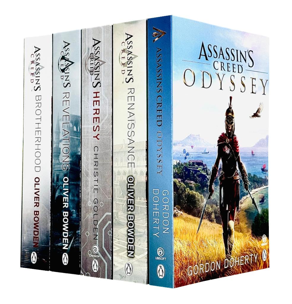 Assassins Creed Series 1 Collection 5 Books Set By Oliver Bowden ...