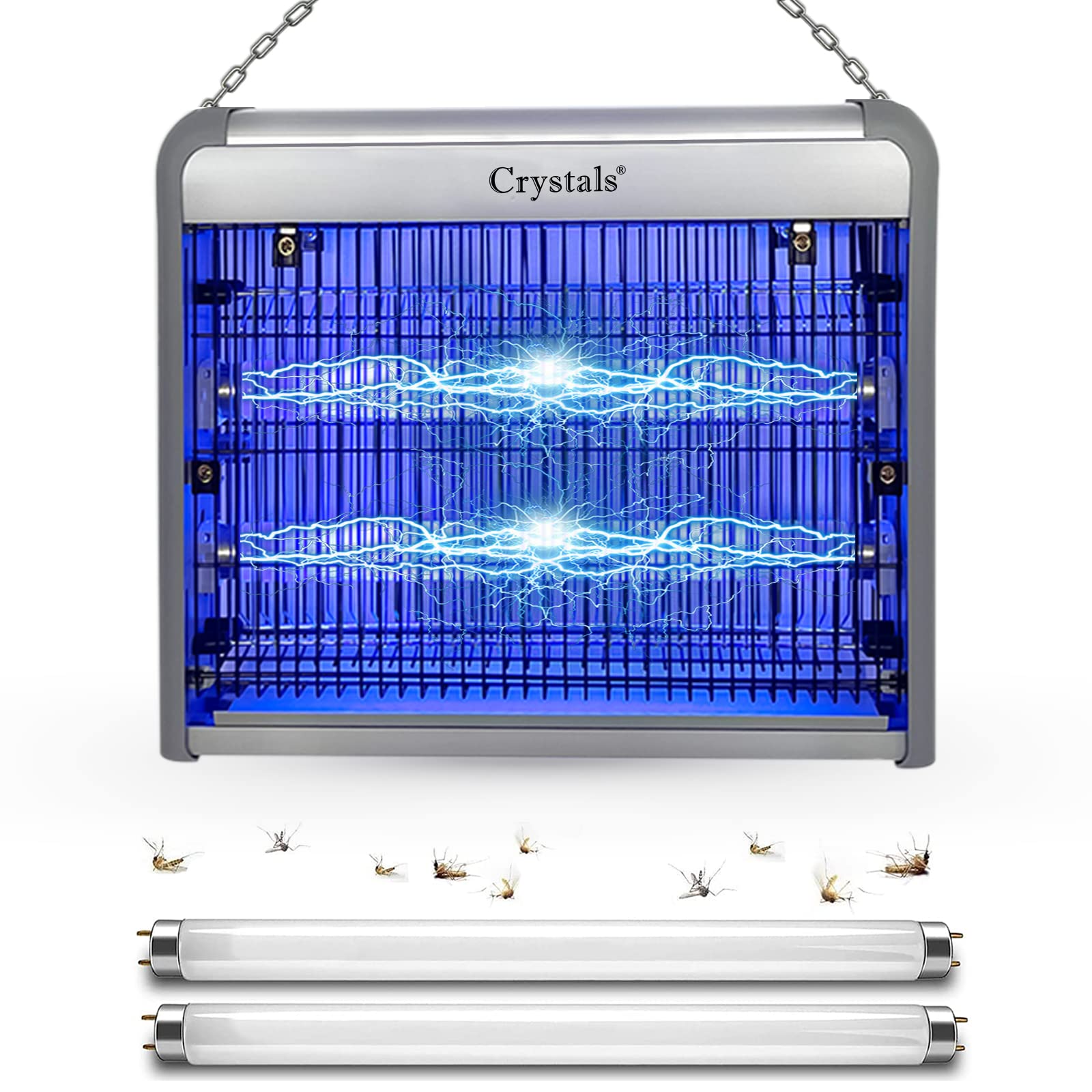 Crystals Insect Killer, Powerful Fly Zapper, Electric Fly Catcher ...
