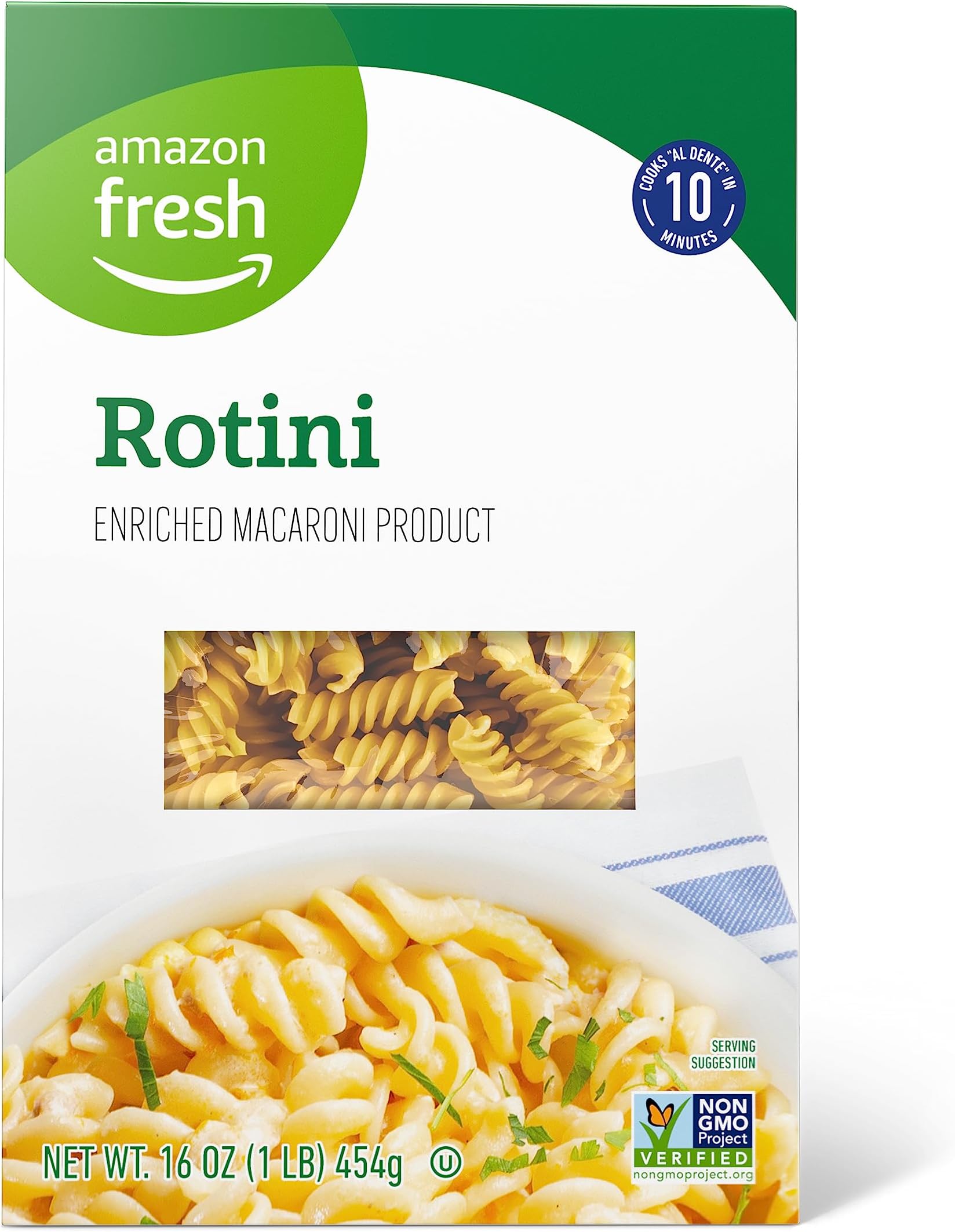 Amazon.com: 365 by Whole Foods Market, Organic Fusilli Pasta, 16 Ounce