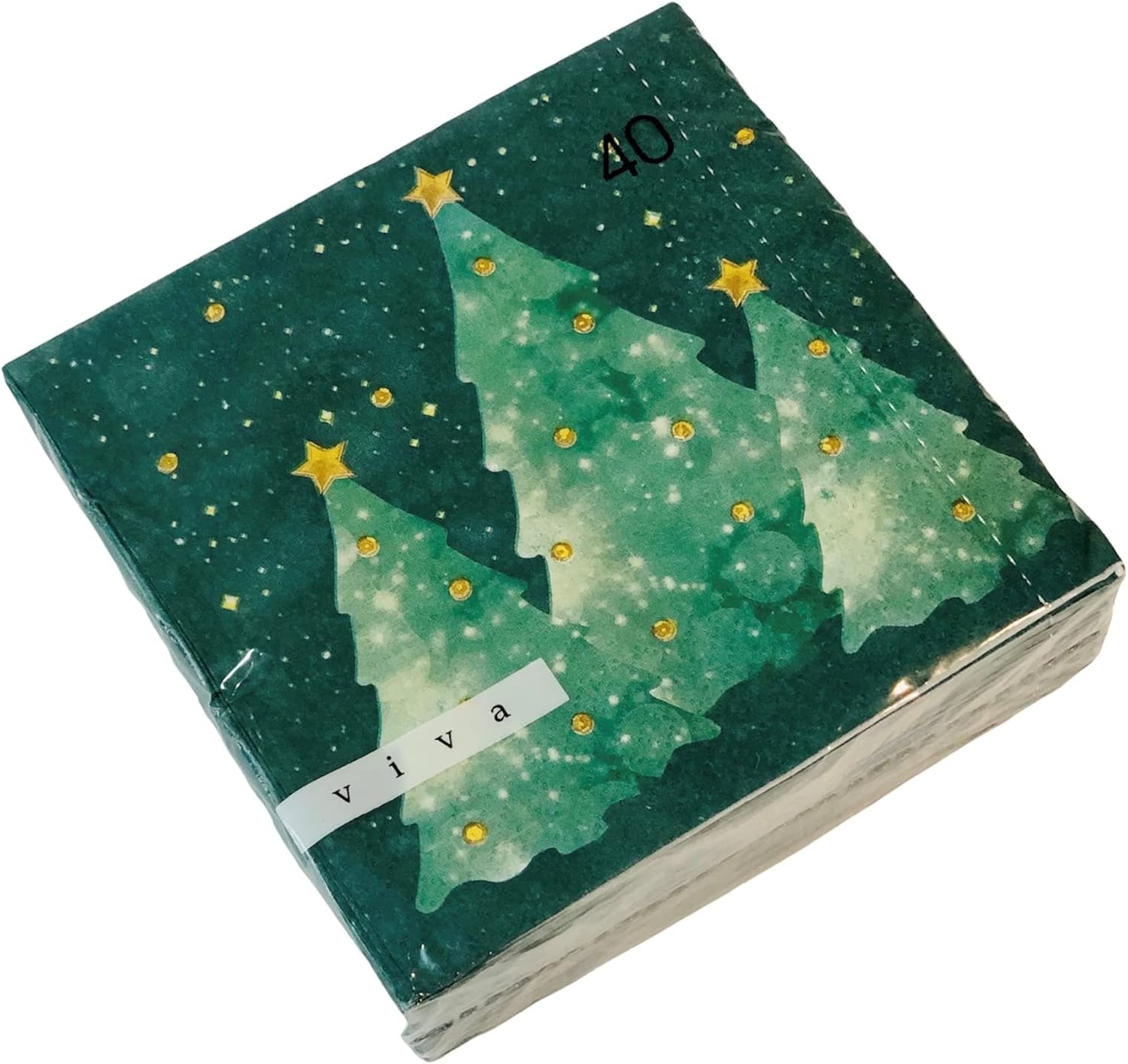 Amazon.com: 40-ct 13x13 Christmas Winter 3-Ply Paper Napkins ...