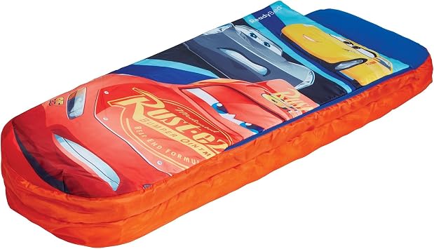 Disney Cars Junior ReadyBed - Inflatable Kids Air Bed and Sleeping Bag ...