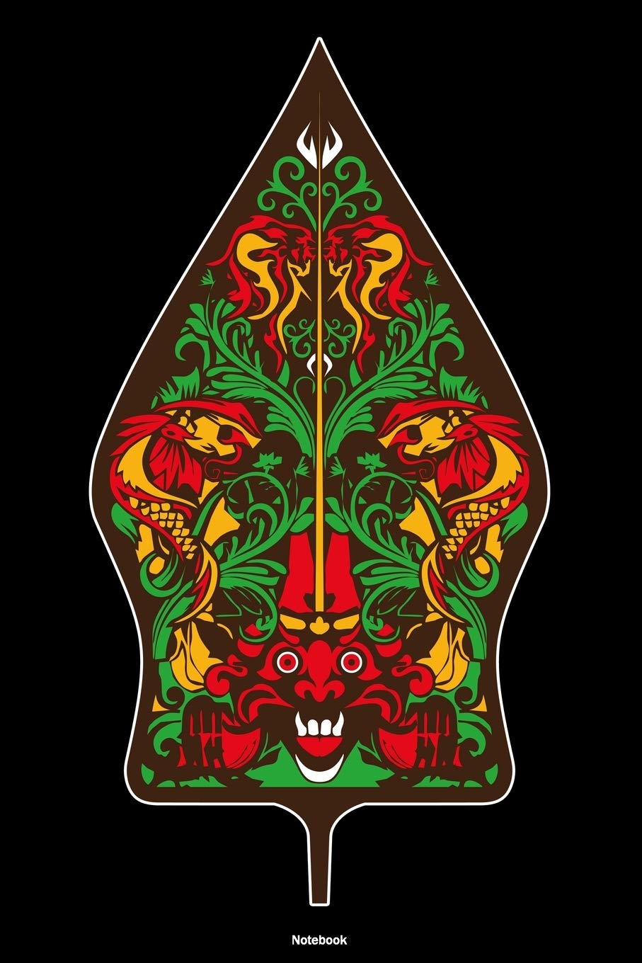 Buy : Traditional Wayang Kulit Puppet Journal Indonesian Wayang ungan ...