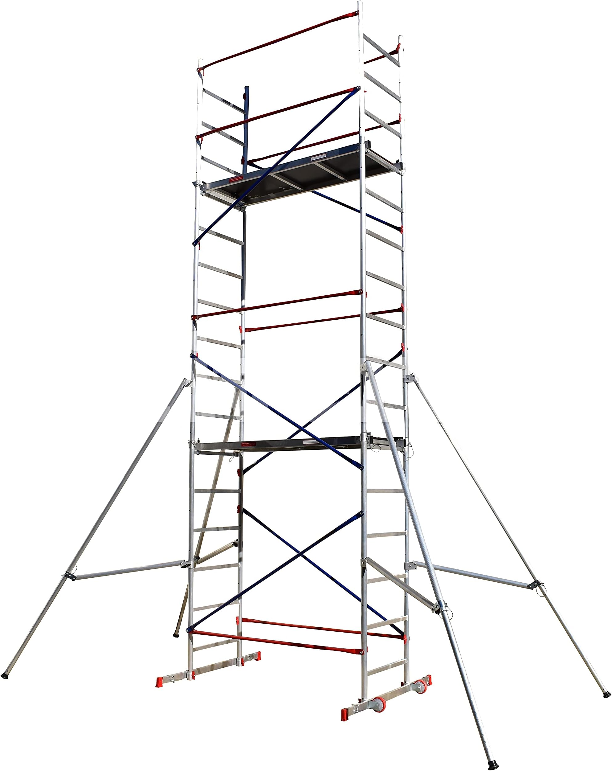 DIY Scaffold Tower - Home Master Aluminium Towers - Quick Assembly (6m ...