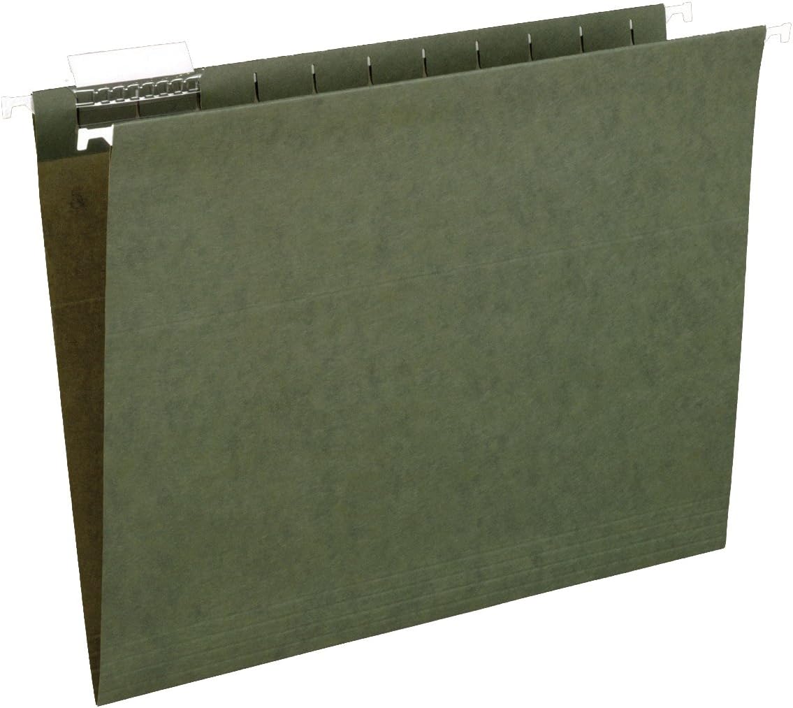 Amazon.com : 25 Count File Pro Standard Hanging File Folder in Green ...