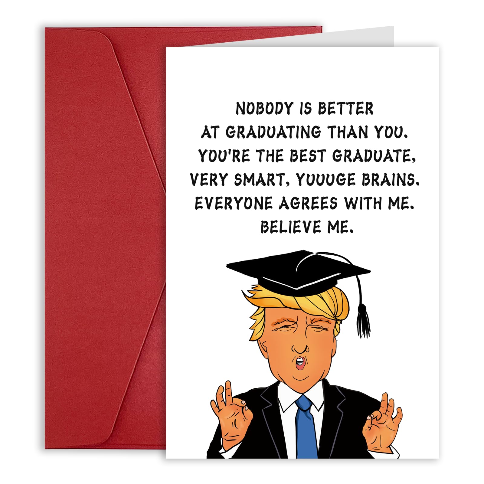 Amazon.com : Bhiosng Funny Graduation Card For Girls Boys, Graduation ...