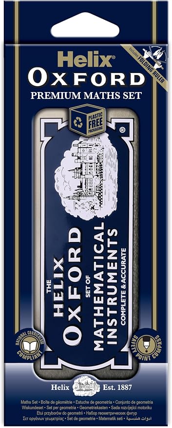 Helix Oxford Premium Maths Set : Amazon.co.uk: Stationery & Office Supplies