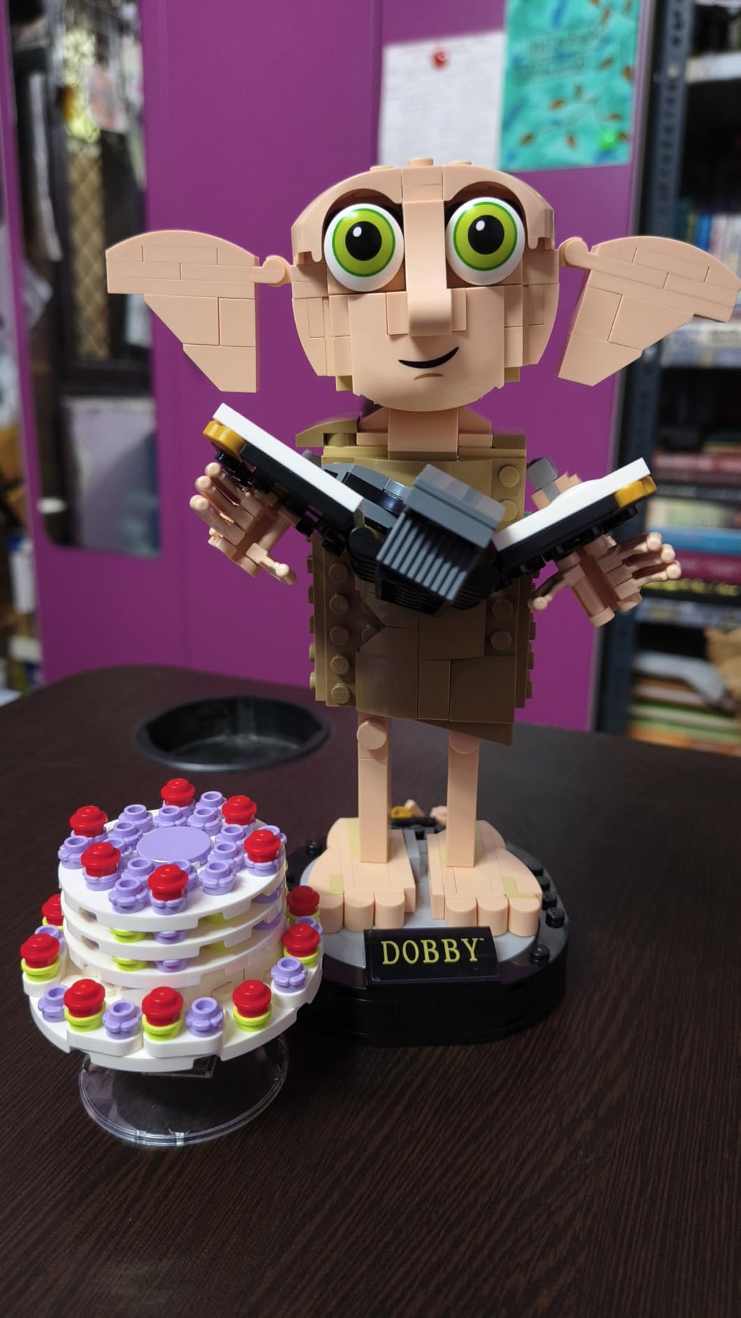 LEGO Harry Potter Dobby The House-Elf 76421 Building Toy Set; Gift Idea ...