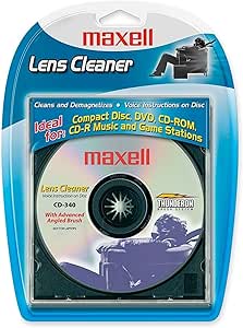 Amazon.com: Maxell – Pro 190048 CD-340 Laser Lens Cleaner - Safe ...
