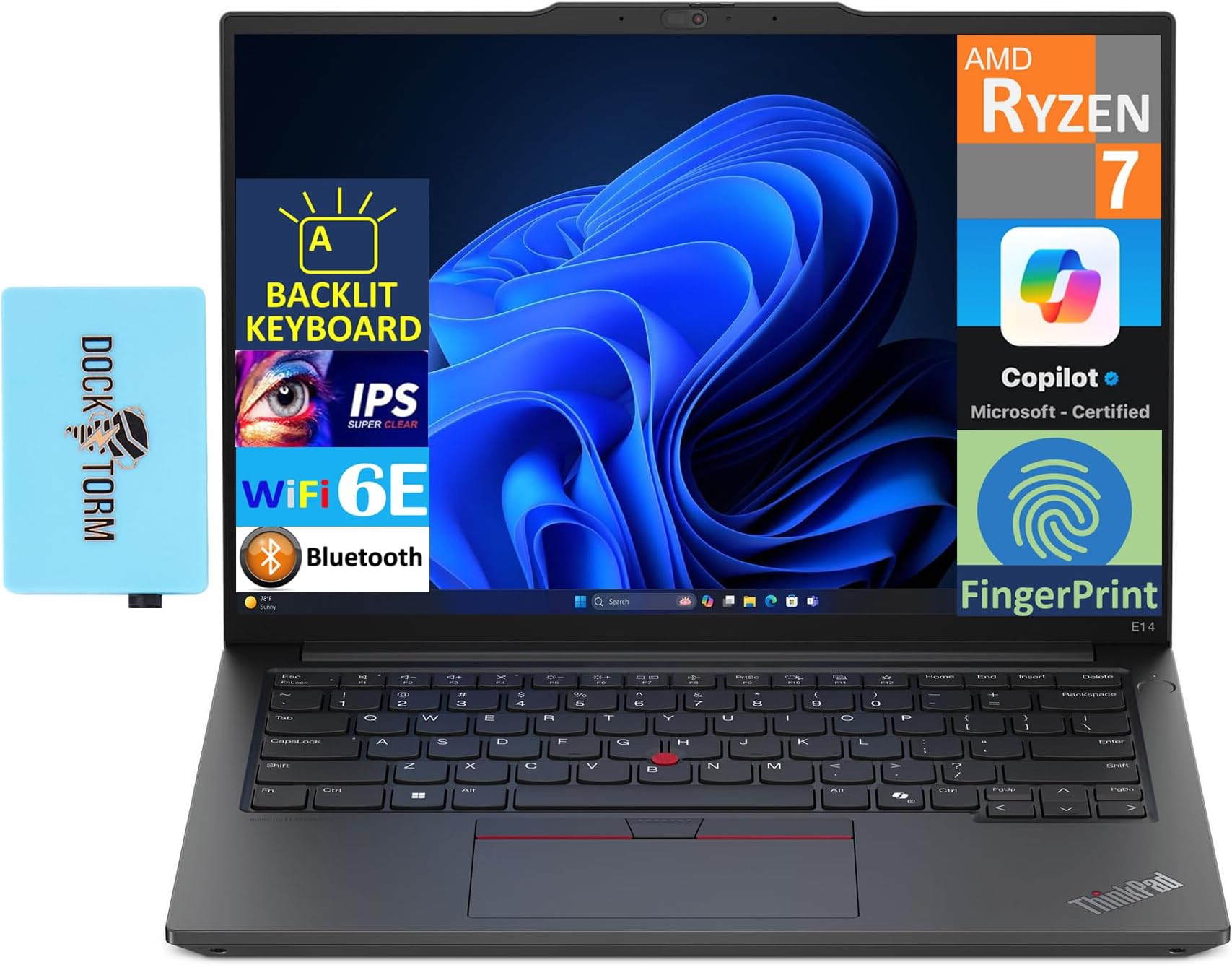 Amazon.com: Lenovo ThinkPad Z16 Gen 1 16" Notebook, AMD Ryzen 7 PRO ...