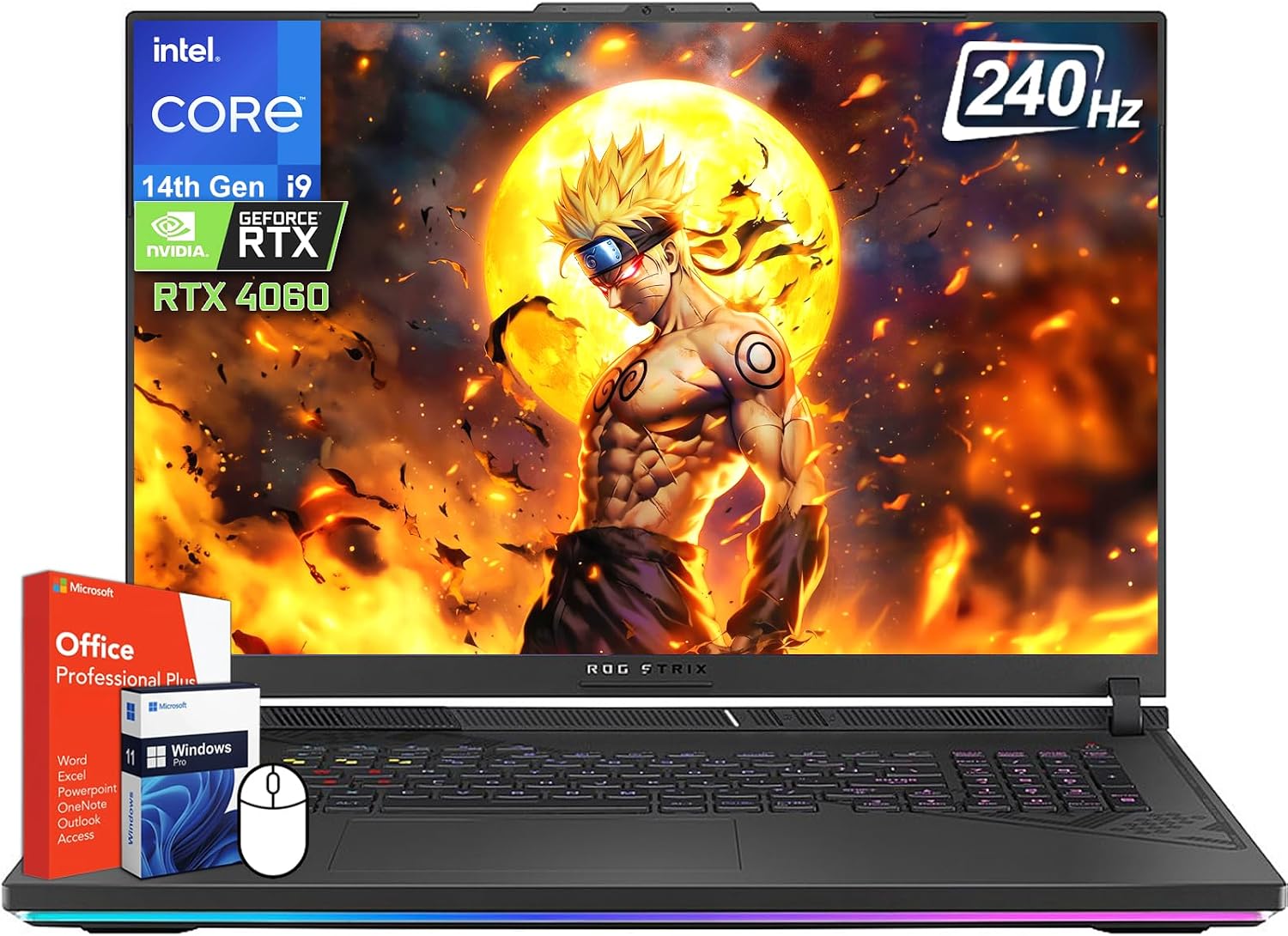 Amazon.com: ASUS ROG Strix G18 Gaming Laptop, 18" 2.5K 240Hz Display ...