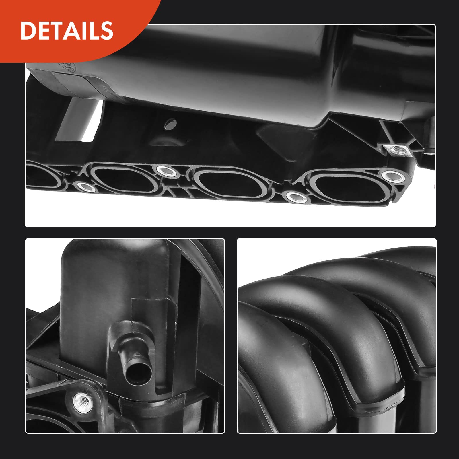 A-Premium Engine Upper Intake Manifold Assembly with Gasket [fits for ...