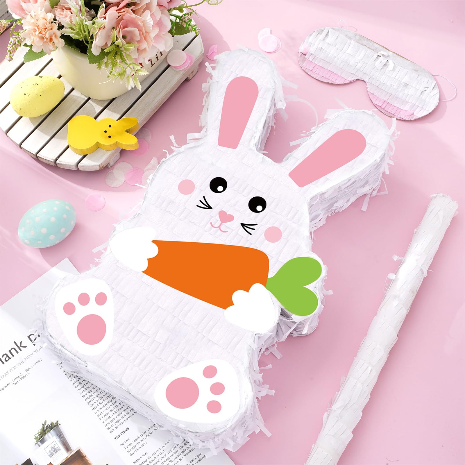 Easter Party Piñata Bunny Piñata For Easter & Birthday Parties ...