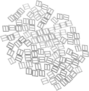 Amazon.com: Kisangel Sewing Mini Buckle 100Pcs Mini Doll Buckles Metal ...