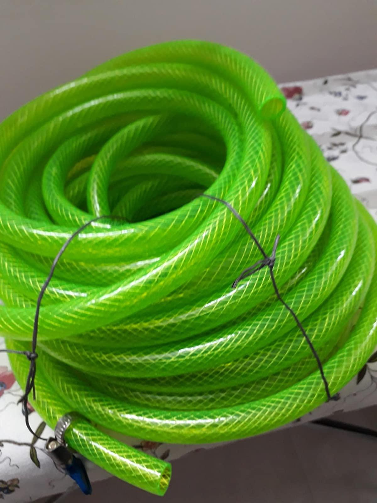 Eco Hometown™ 1/2" Hose Pipe 15m Long with tap Connector toti and clamp ...