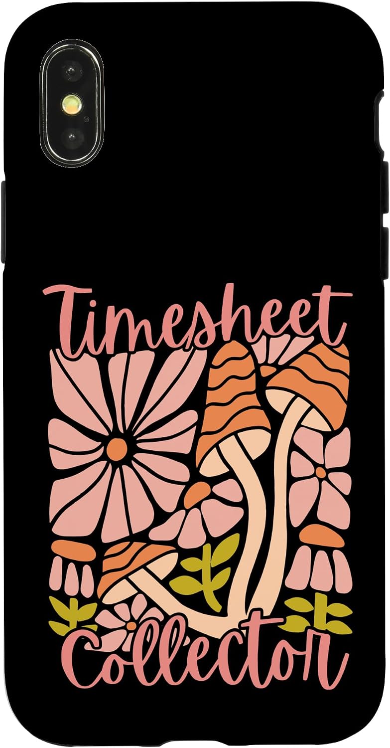 Amazon.com: iPhone X/XS Turn In Your Timesheet Collector HR Payroll ...
