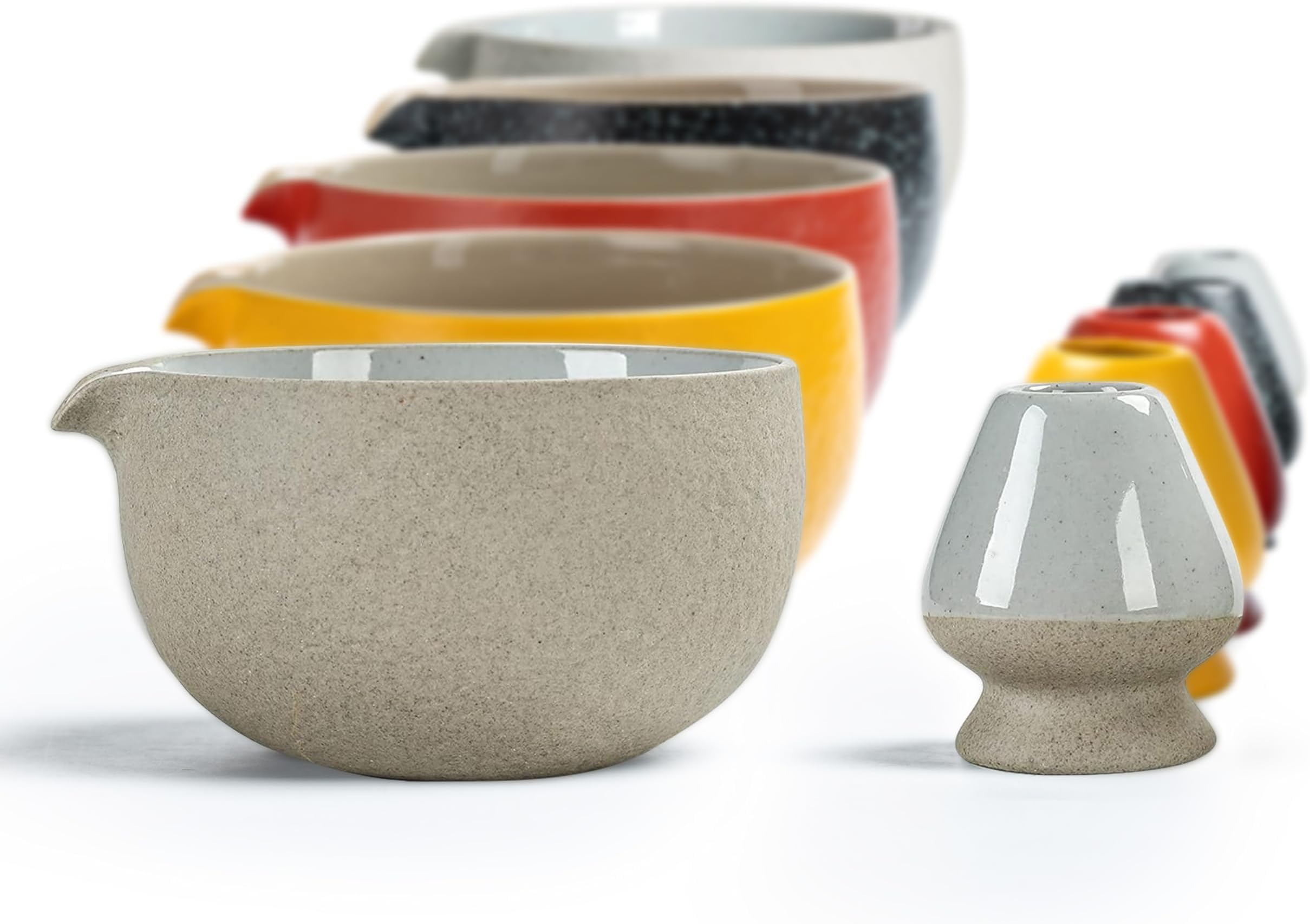 Amazon.com: SAY HO UM Traditional Japanese Matcha Tea Cup Bowl + Gift ...