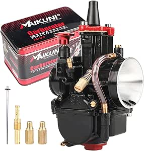 Amazon.com: PWK Carburetor 30mm Carburetor Motorcycle Power Jet Carb Racing Universal for 100cc ...