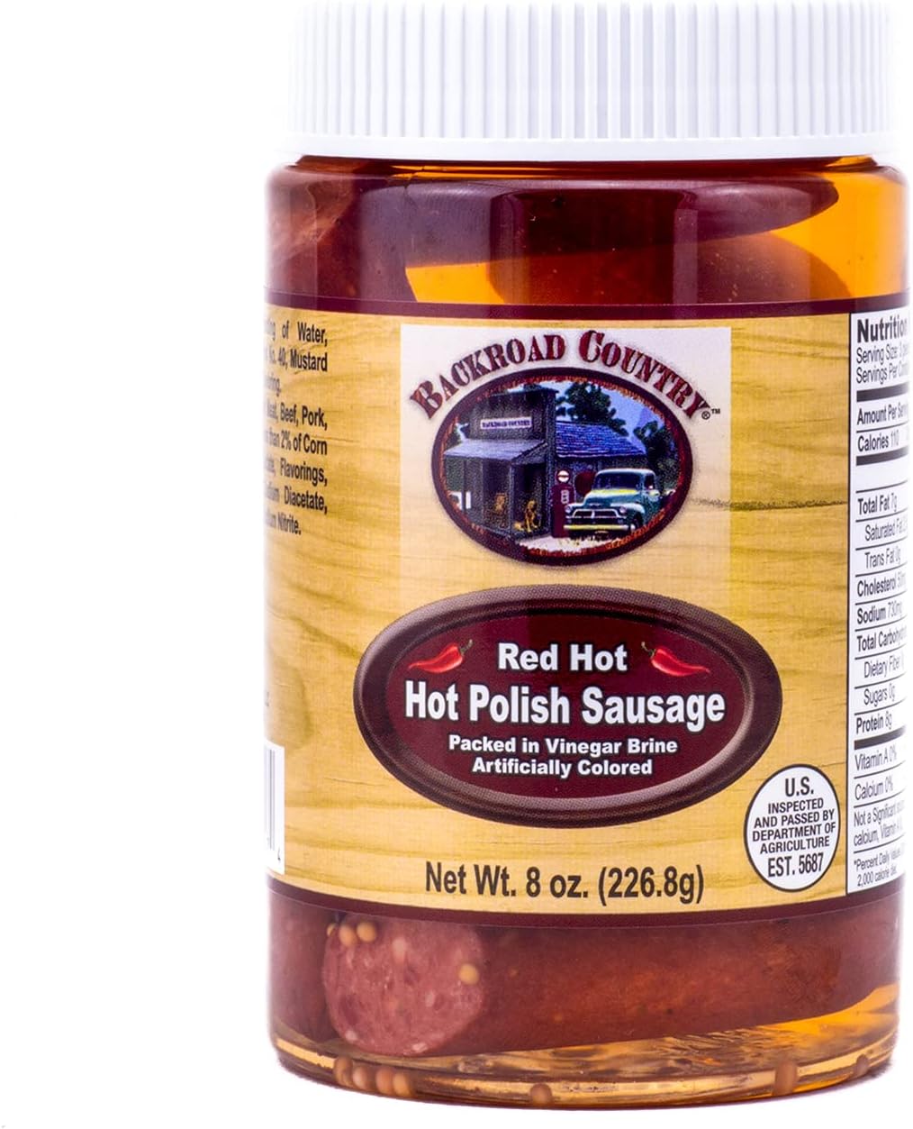 Amazon.com: Backroad Country Pickled Cured Pork Hocks 12 Ounces ...