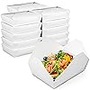 Amazon.com: AICHEF 50 Pack 70 oz Large Take Out Food Containers - Heavy ...