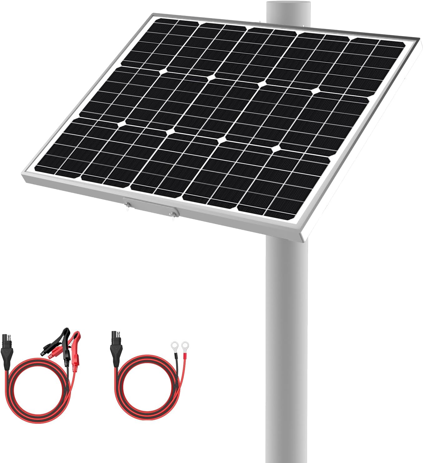 Amazon.com : DuraVolt Marine Solar Panel Battery Charger, Now 10.0 Watt ...