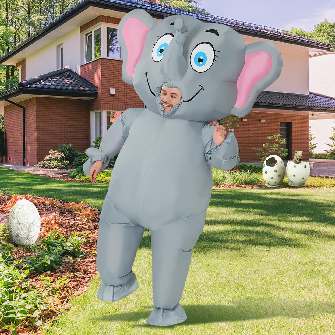 Snapklik.com : Inflatable Elephant Costume For Adult Halloween Costume ...