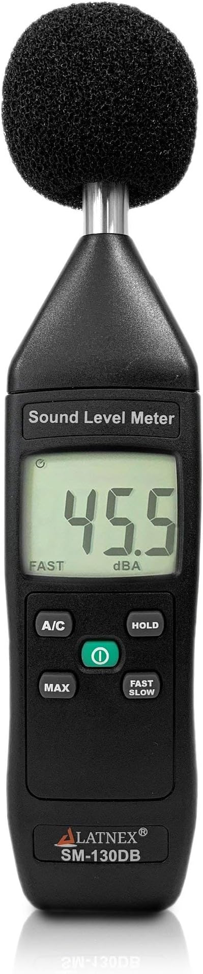 Amazon.com: Extech 407730-NIST Digital Sound Level Meter 40-130dB with ...