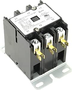 Amazon.com: Yuco YC-CN-PBC403-7 3-Pole 40-Amp Definite Purpose Contactor 277V Coil : Industrial ...