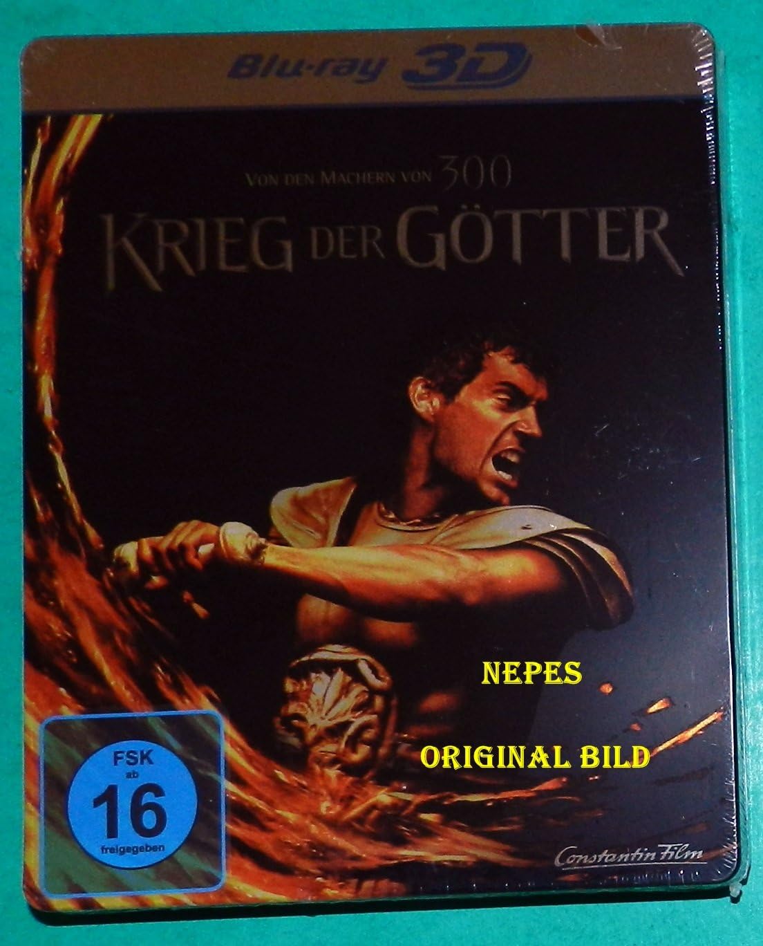 Amazon: Krieg der Götter - Premium Steelbook Edition - 3D+2D [Blu-ray ...