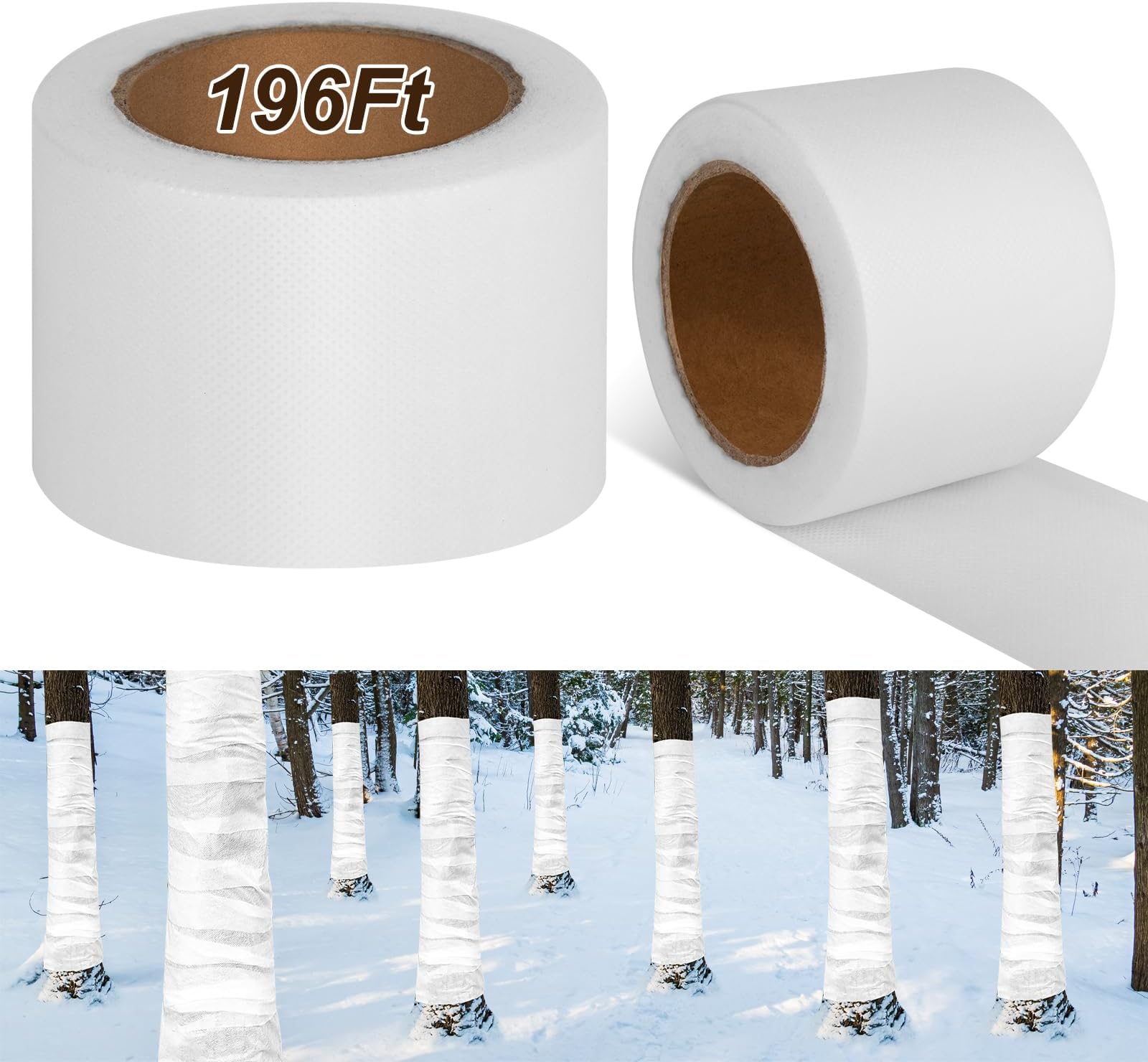Amazon.com : Fairooth 197 Ft Tree Protector Wraps Breathable Tree Trunk ...