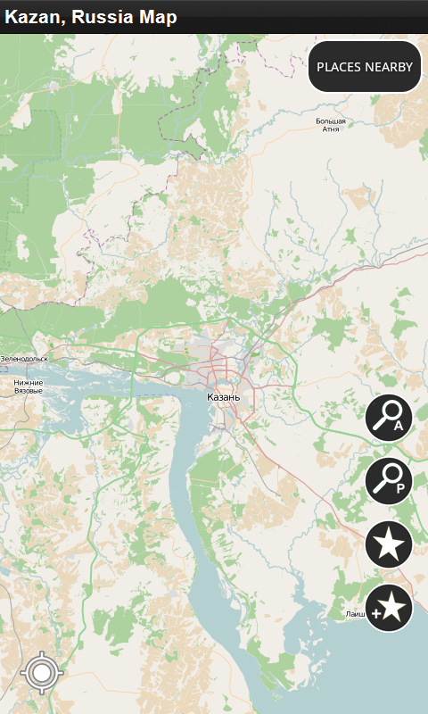 Kazan City Russia Map Study Area. (A) Map Of The Russian Federation;