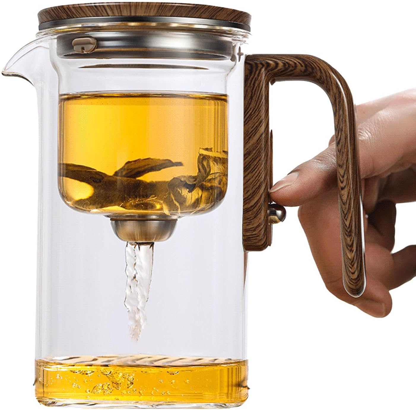 Enchanti Tea Pot, Enchantipot Magic Tea Po, Water Separation Glass ...