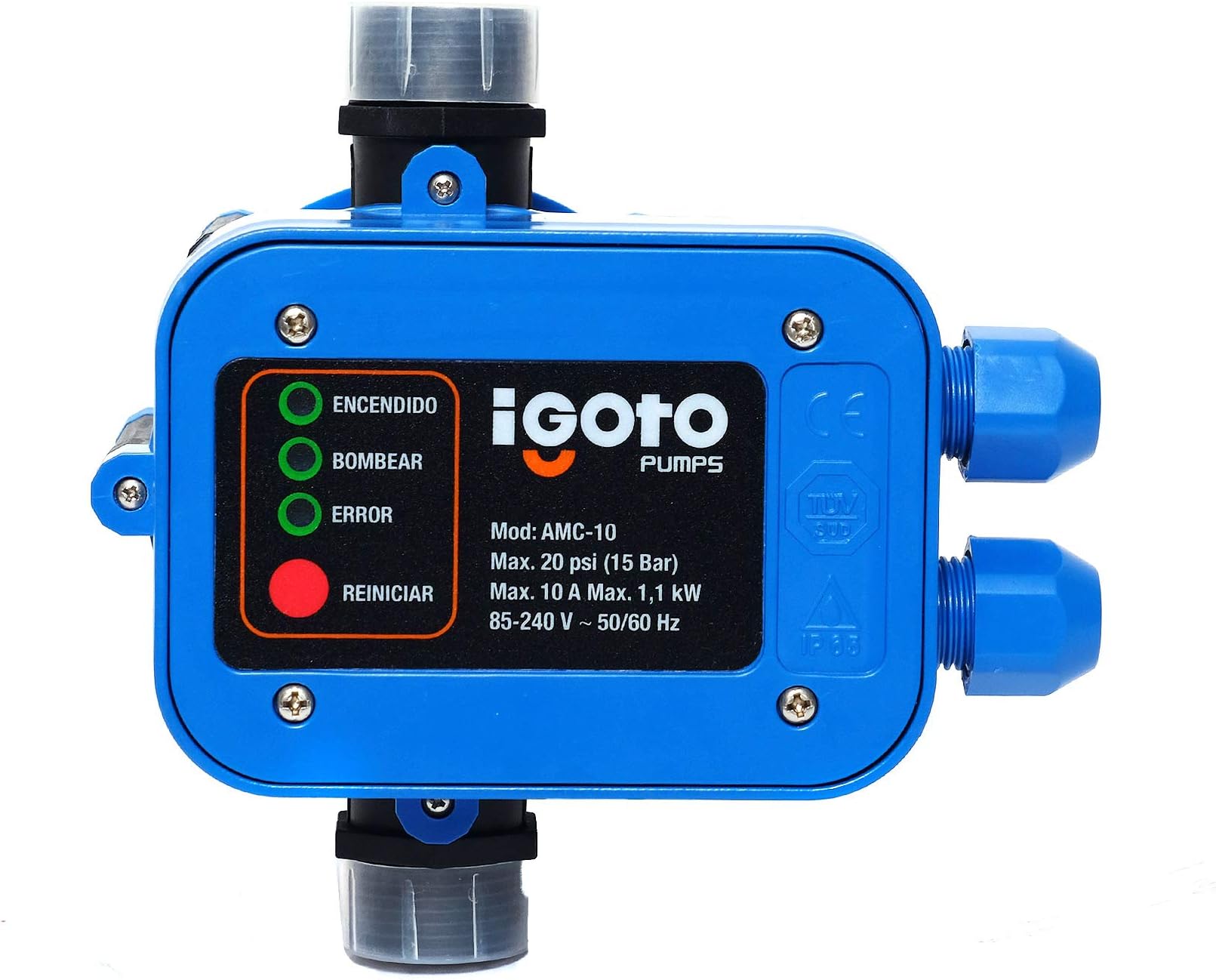 Truper CPB-180, Control automático de presión de bombas para agua, 180 ...