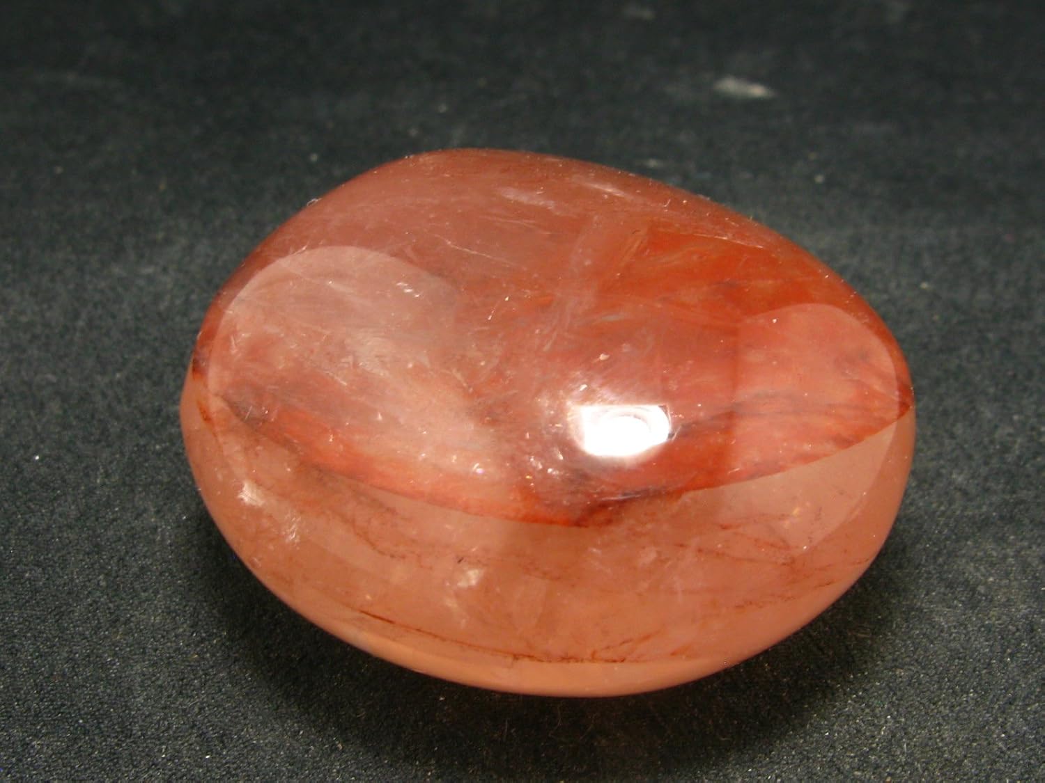 Amazon.com: Agnitite Quartz With Hematite Tumbled Stone From Madagascar ...