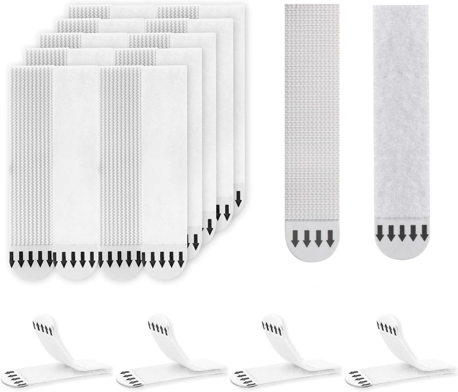 36 Pairs(72 Strips) Heavy Duty Picture Hanging Strips No Nails Needed ...