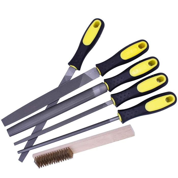Buy Metal File Set for Shaping Metal, Wood, and Tools, 8 inch Metal ...