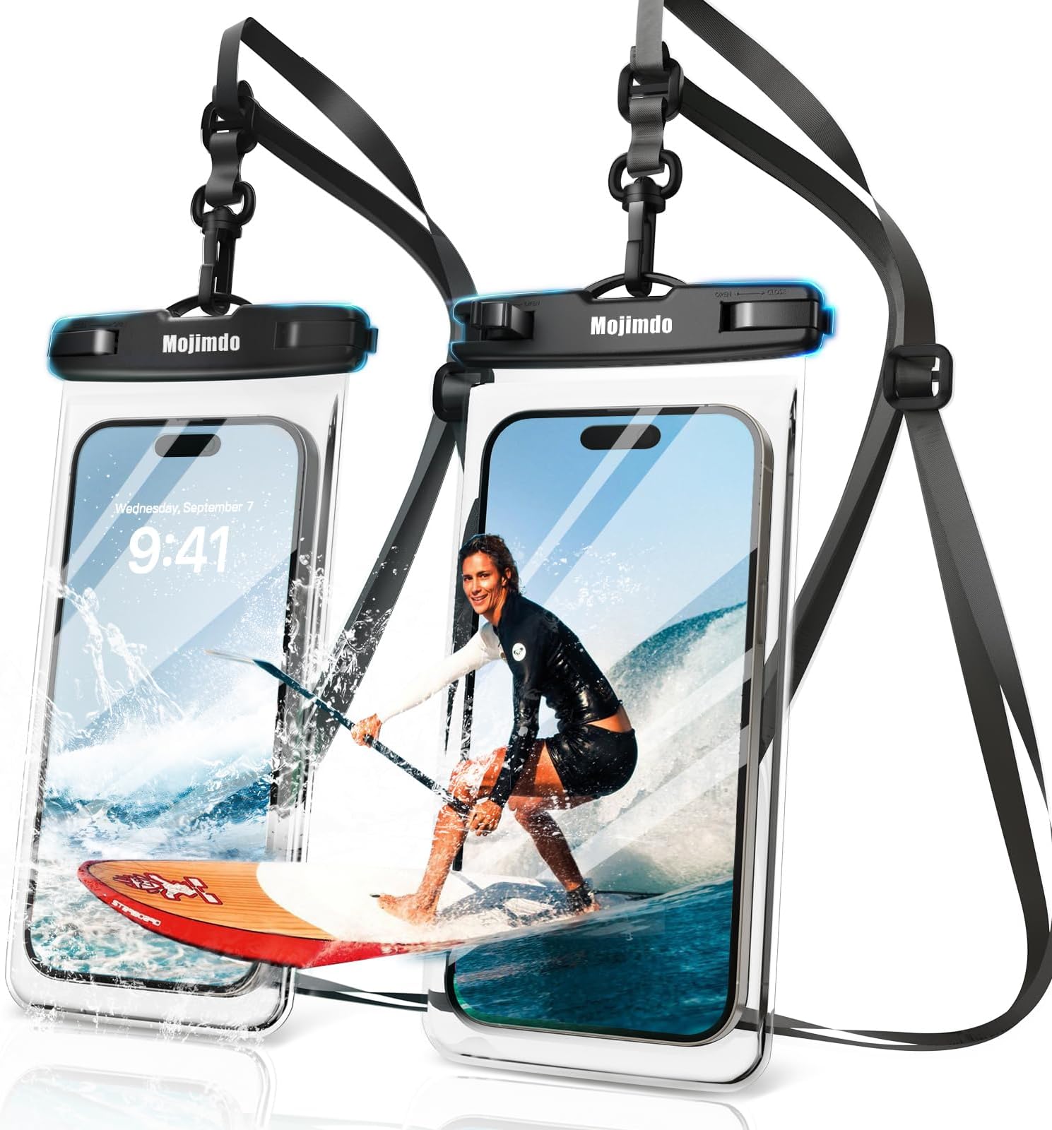 Amazon.com: KCEASUA Floating Waterproof Phone Pouch IPX8 Waterproof ...