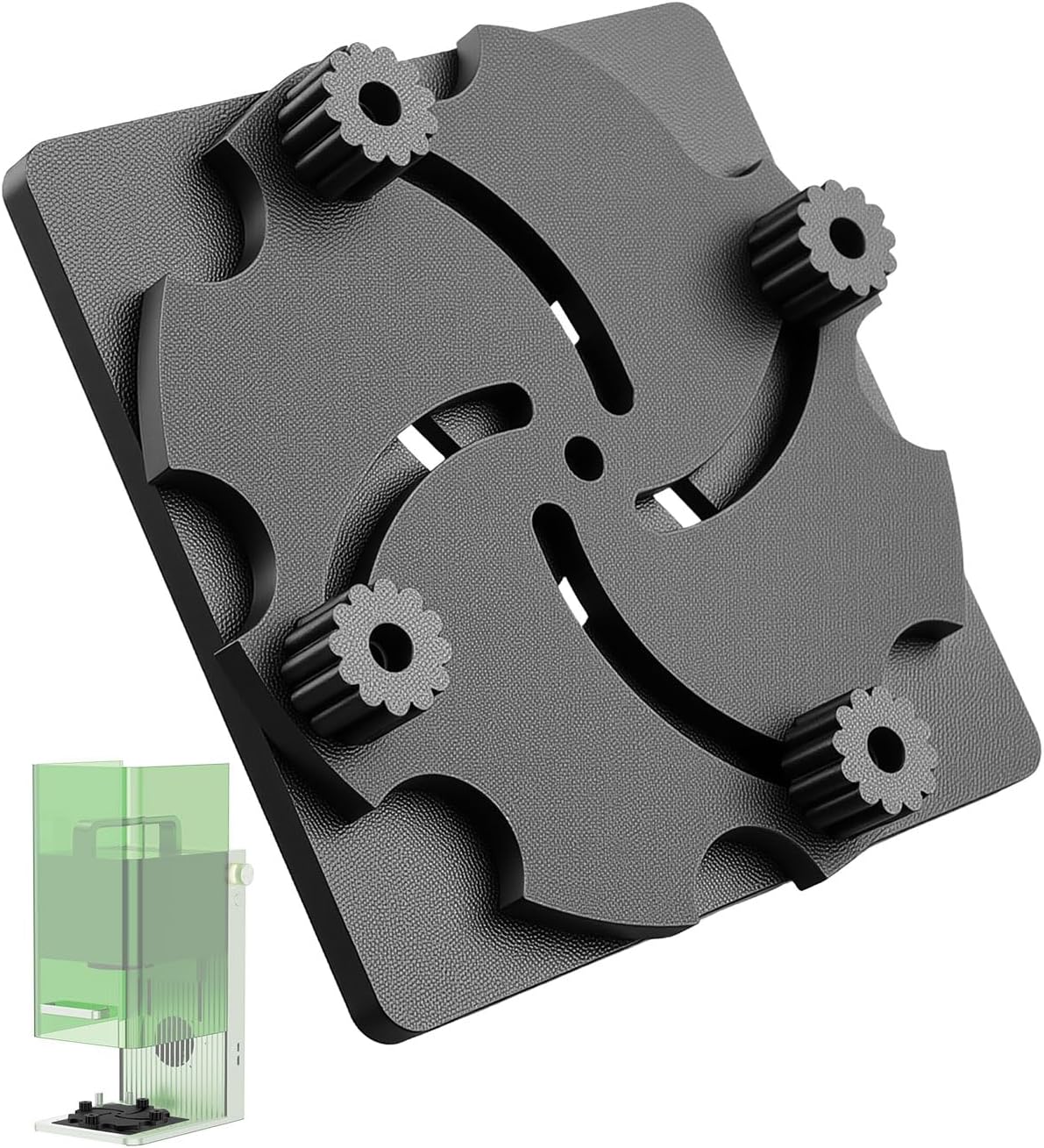 Amazon.com: Adjustable Self-Centering Fixture Compatible with xTool F1 ...