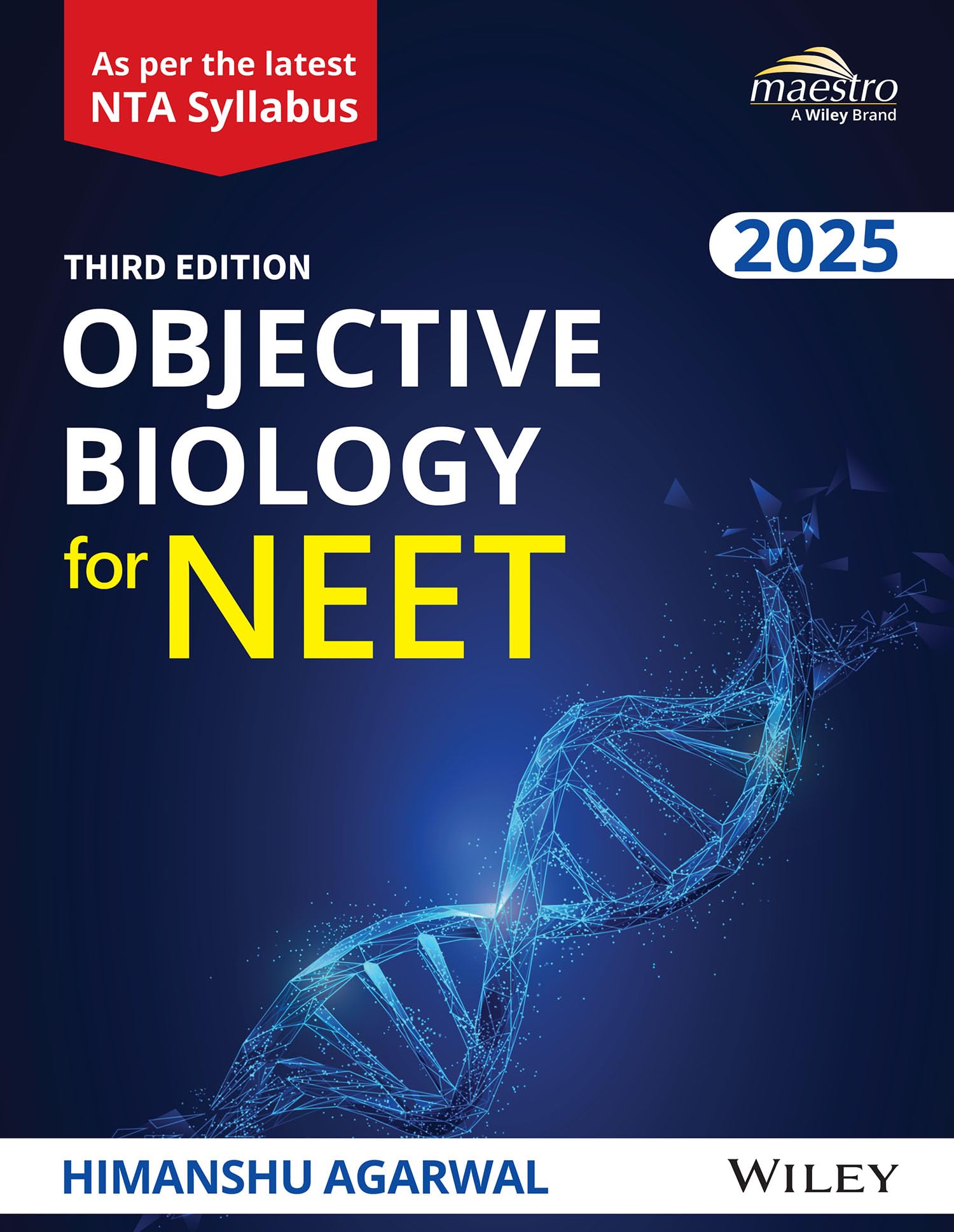 Buy Wiley's Objective Biology for NEET, 3ed, 2025 Book Online at Low ...
