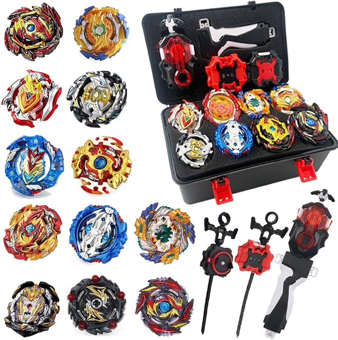 Amazon.com: Cxdhzlx Battling Spinning Tops, Battle Gyro Top Set, Burst ...