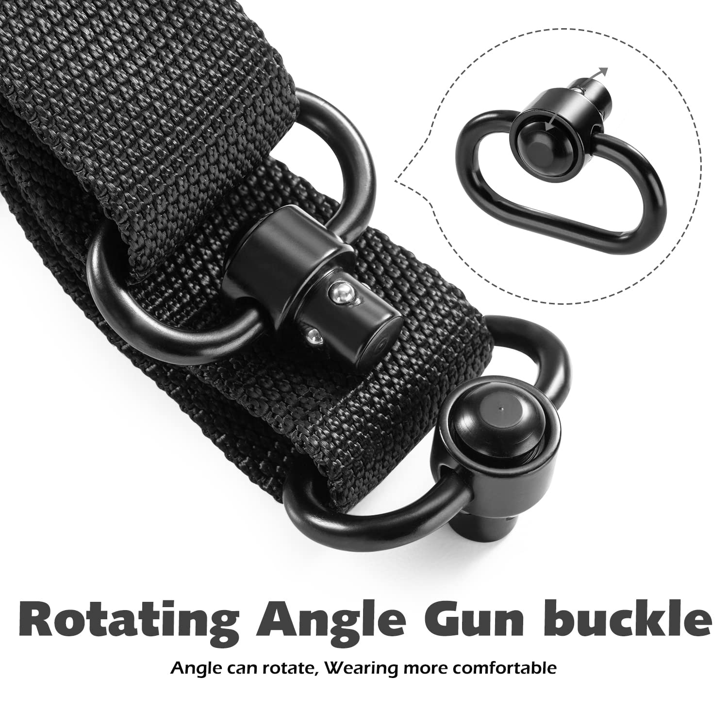 Snapklik.com : VVAAGG Two Point QD Sling Swivel Mount Metal Heavy-Duty ...