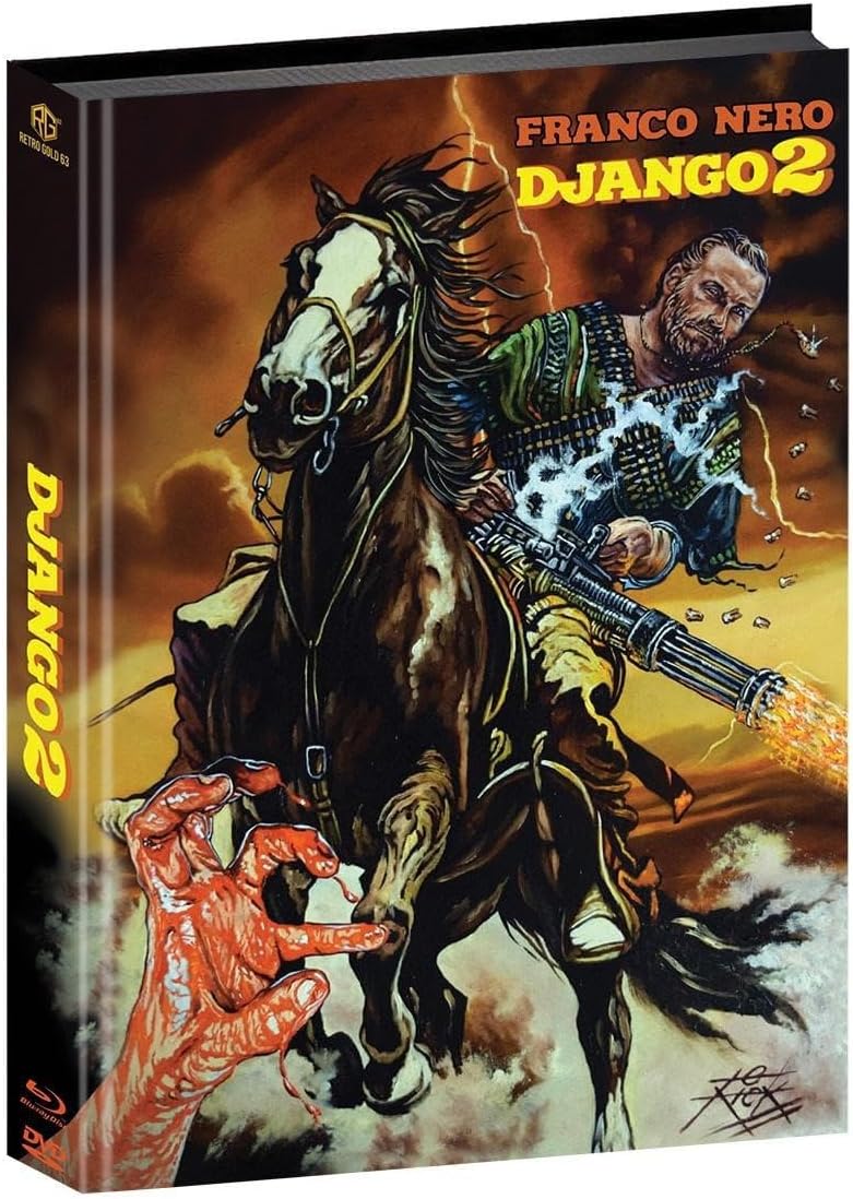 Django 2 - Wattiertes Mediabook - Limitiert auf 444 Stück - Cover A ...