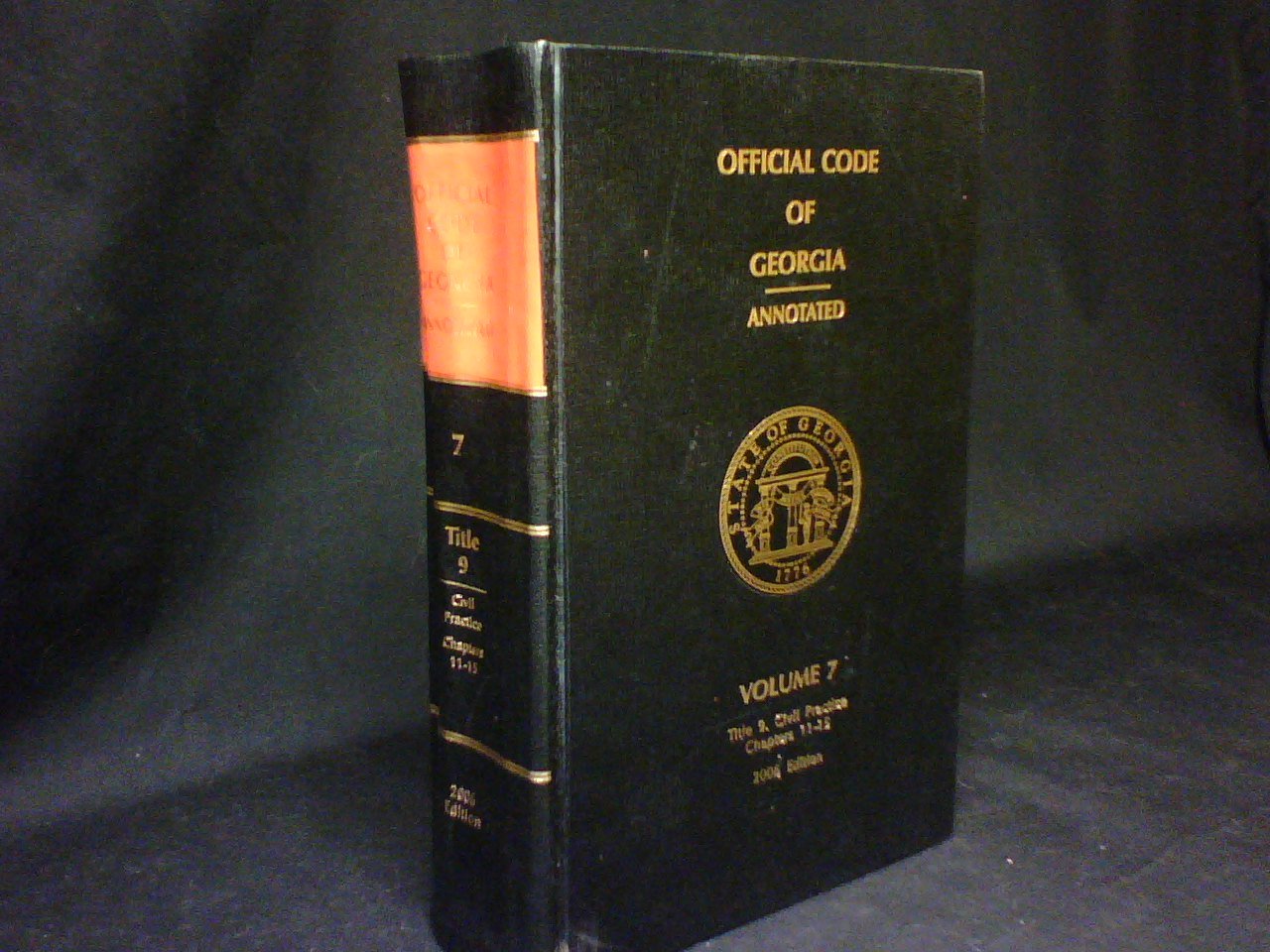 Official Code of Georgia Annotated Title 9 Civil Practice Chapters 11 ...